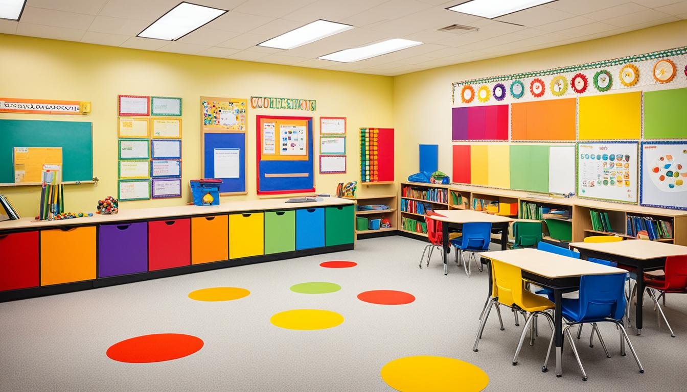 How does color affect the classroom?